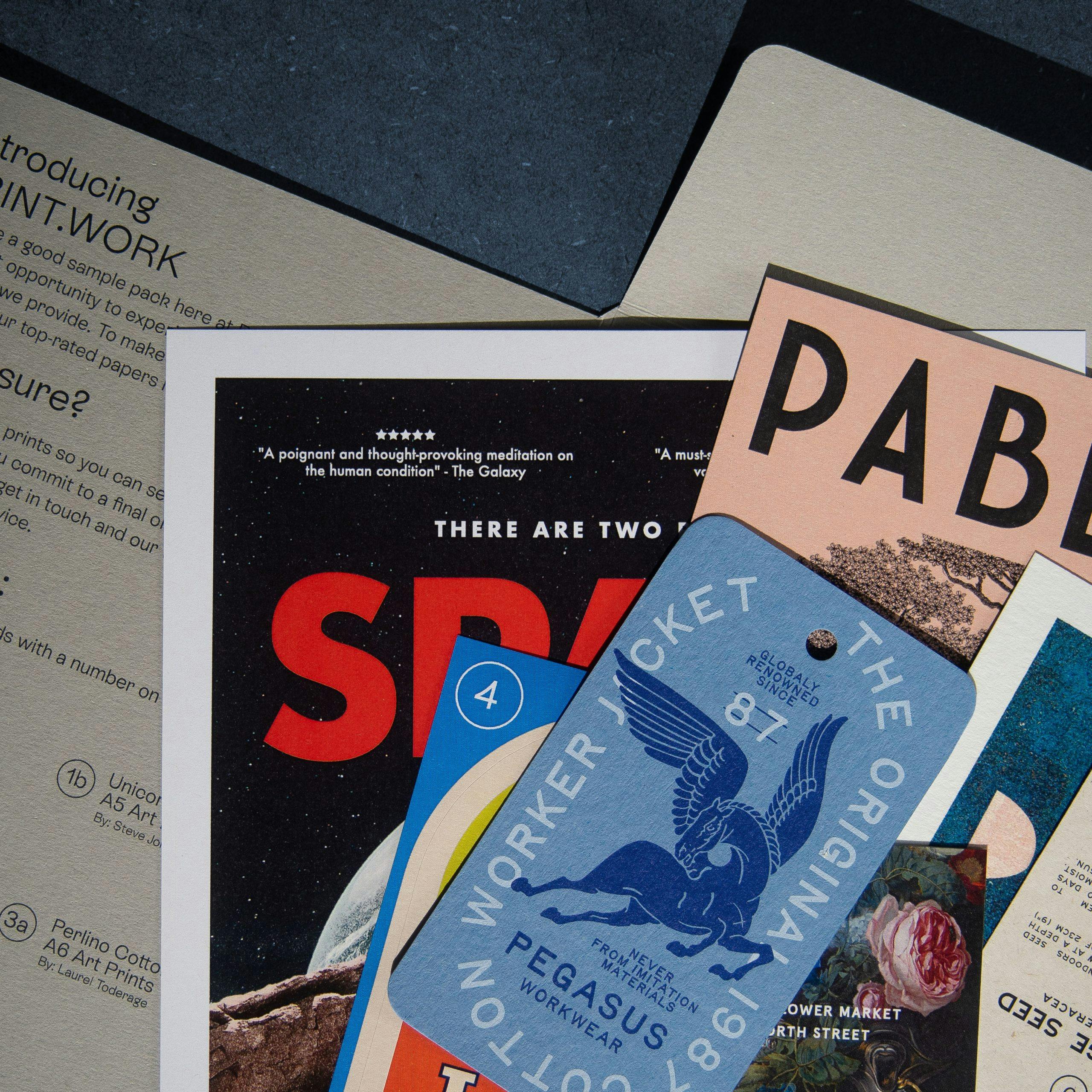 Free Sample Pack | Recycled Paper Samples | PRINT.WORK